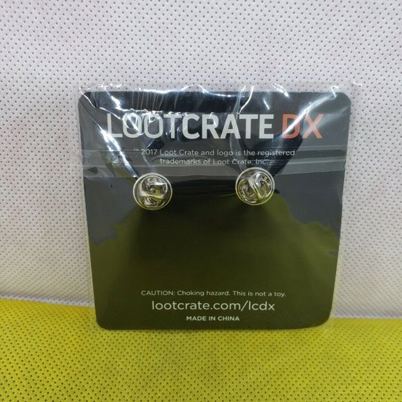 Loot Crate | Other | Loot Crate Dx Exclusive Robotic Robot Skull Pin ...